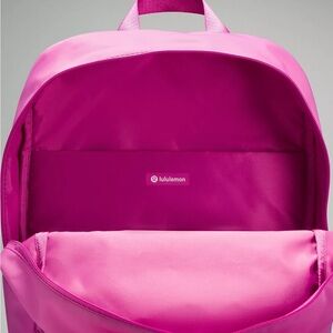 lululemon athletica | Bags | Lululemon Everywhere Backpack 22l Pow Pink ...